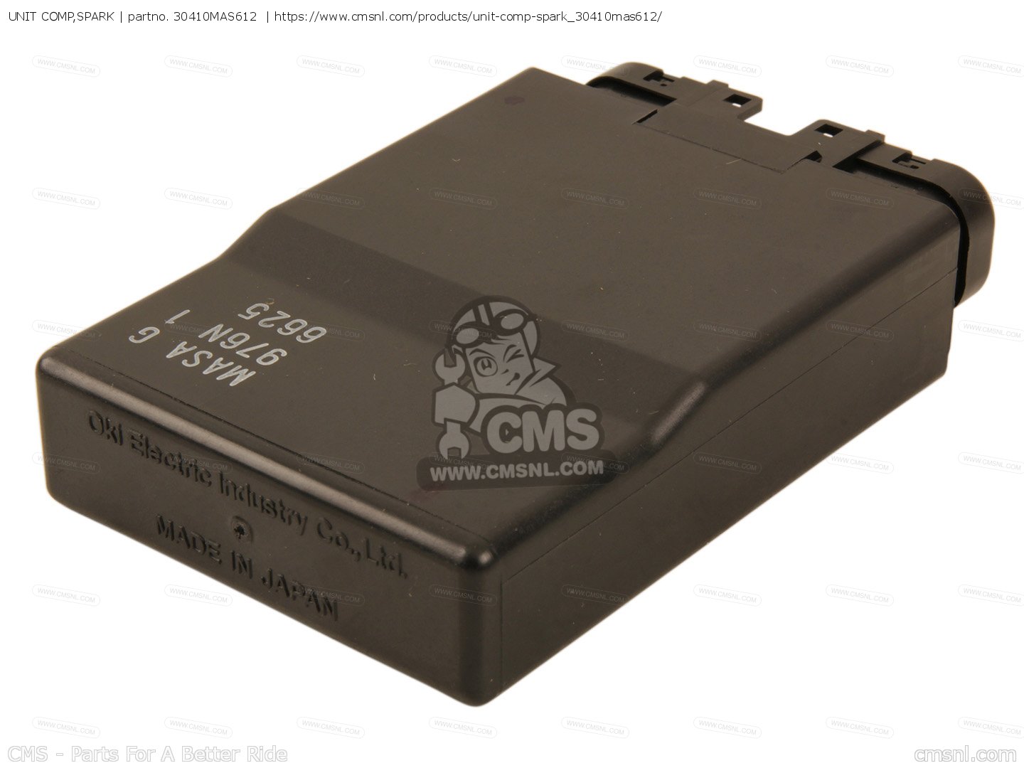 30410MAS612: Unit Comp,spark Honda - buy the 30410-MAS-612 at CMSNL