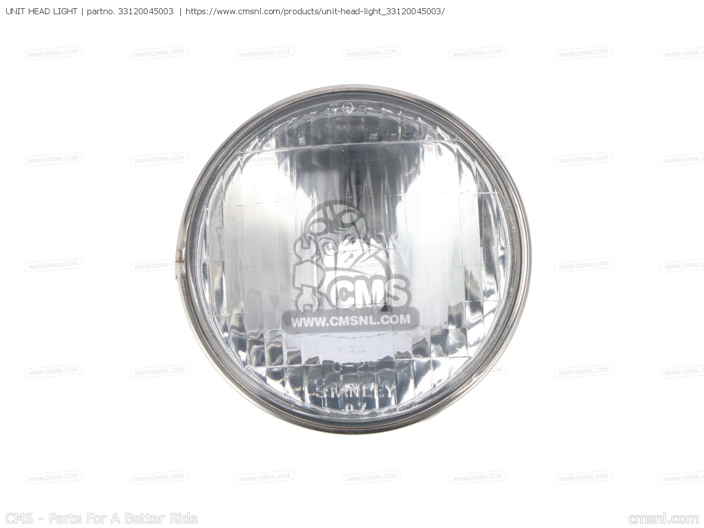 33120045003: UNIT HEAD LIGHT Honda - buy the 33120-045-003 at CMSNL
