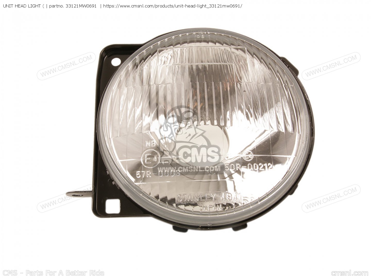 33121MW0691: Unit Head Light ( Honda - buy the 33121-MW0-691 at CMSNL
