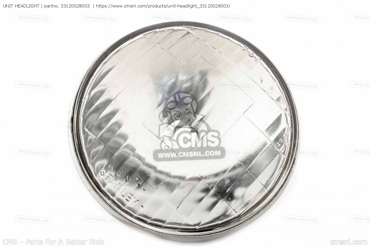 33120028003: UNIT HEADLIGHT Honda - buy the 33120-028-003 at CMSNL