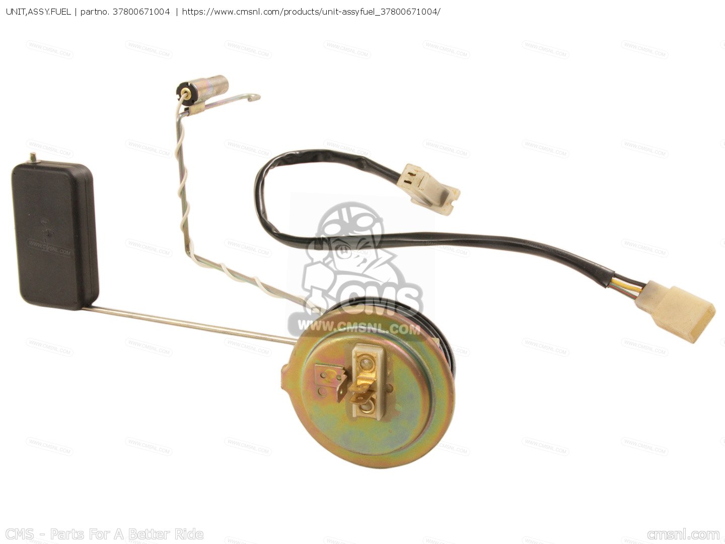 37800671004: UNIT,ASSY.FUEL Honda - buy the 37800-671-004 at CMSNL
