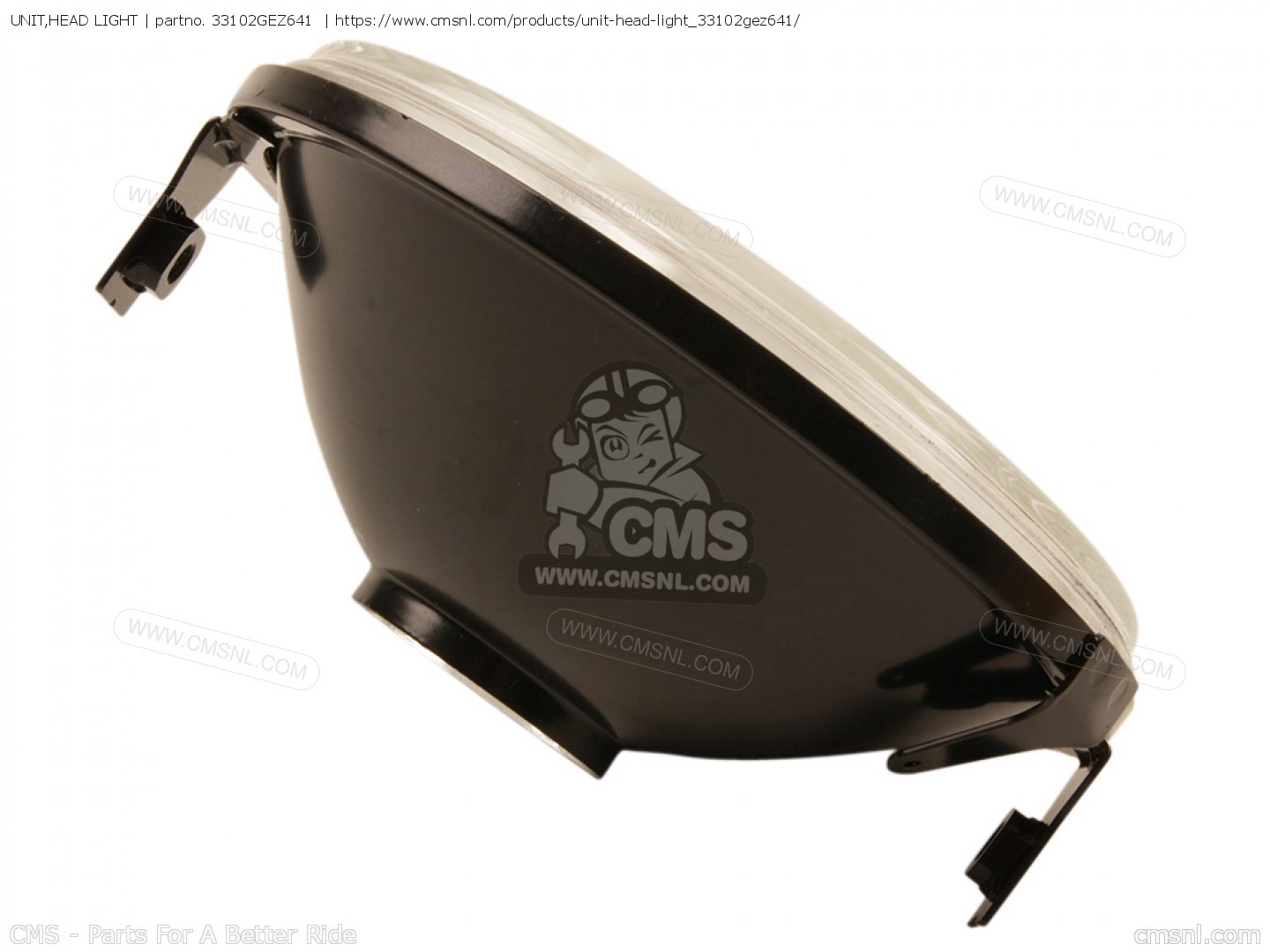 33102GEZ641: UNIT,HEAD LIGHT Honda - buy the 33102-GEZ-641 at CMSNL