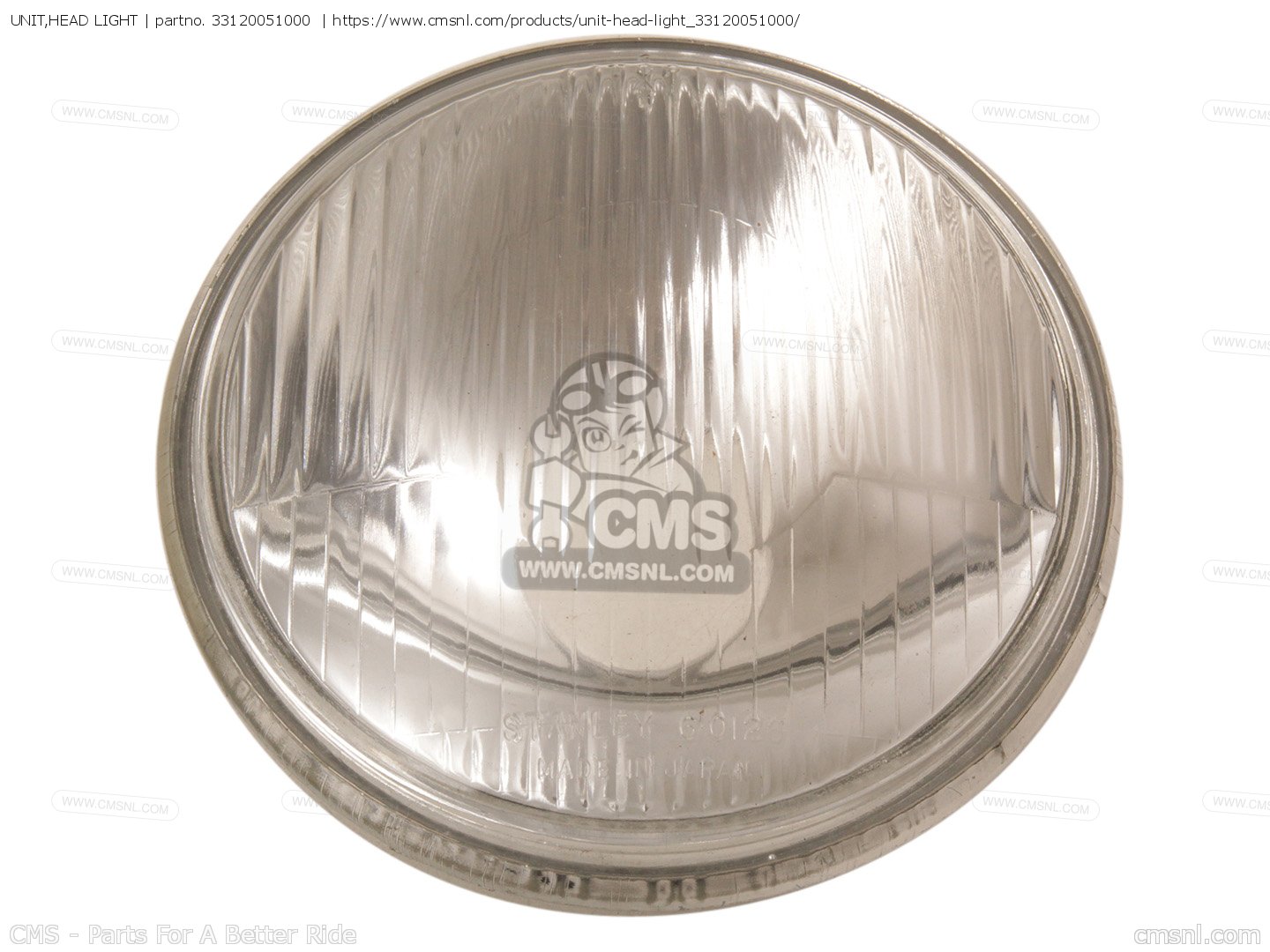 33120051000: UNIT,HEAD LIGHT Honda - buy the 33120-051-000 at CMSNL