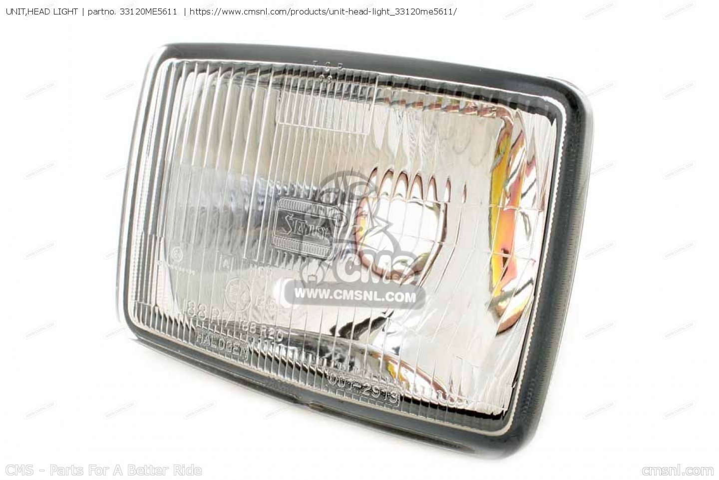 33120ME5611: UNIT,HEAD LIGHT Honda - buy the 33120-ME5-611 at CMSNL