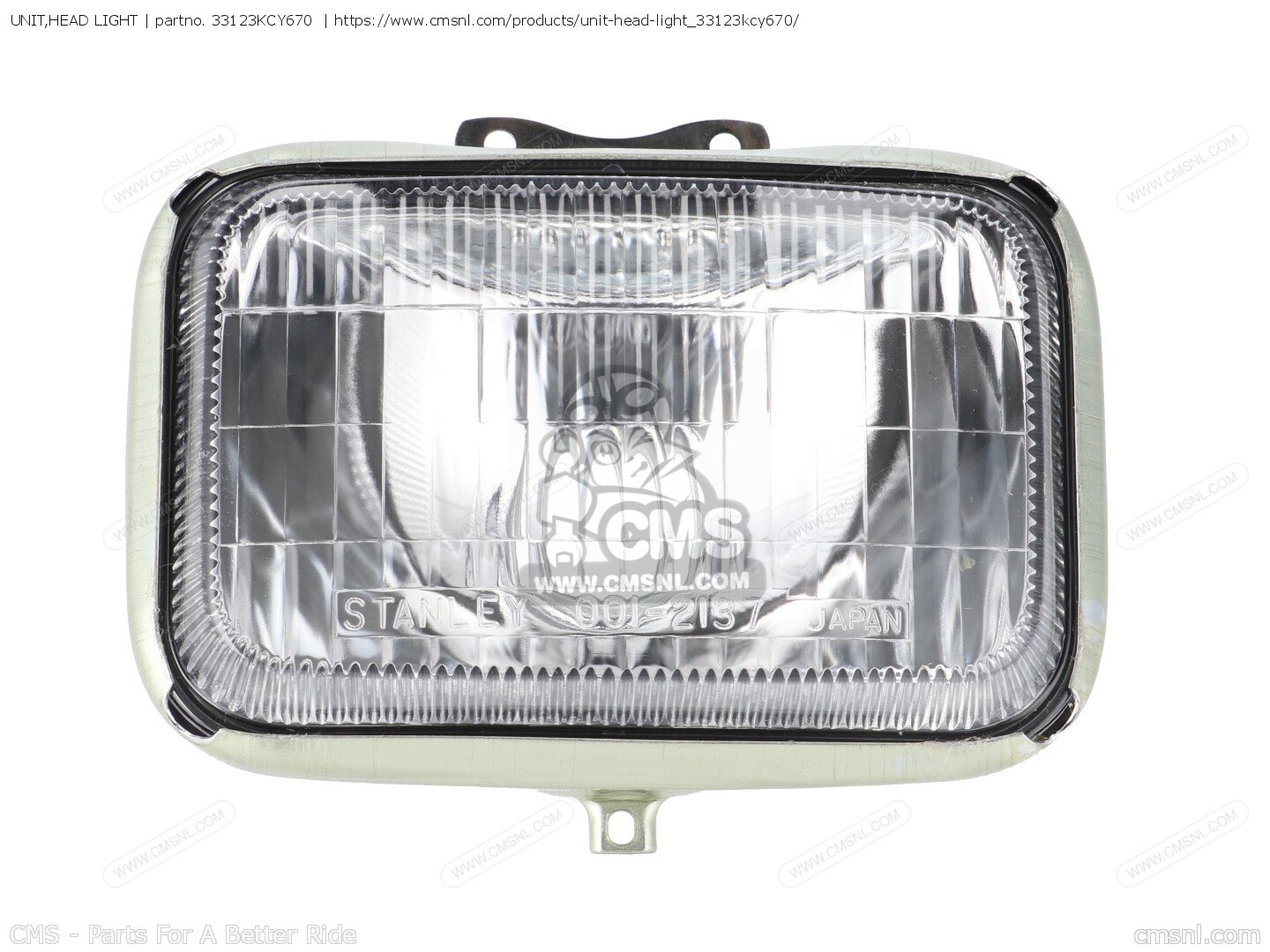 UNIT,HEAD LIGHT for XR650R 2001 (1) CANADA / REF - order at CMSNL