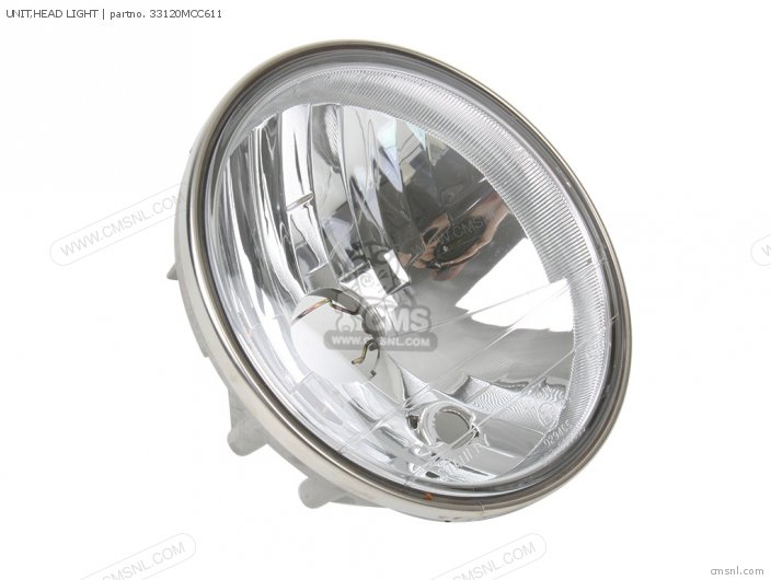 33120MCC611: UNIT,HEAD LIGHT Honda - buy the 33120-MCC-611 at CMSNL