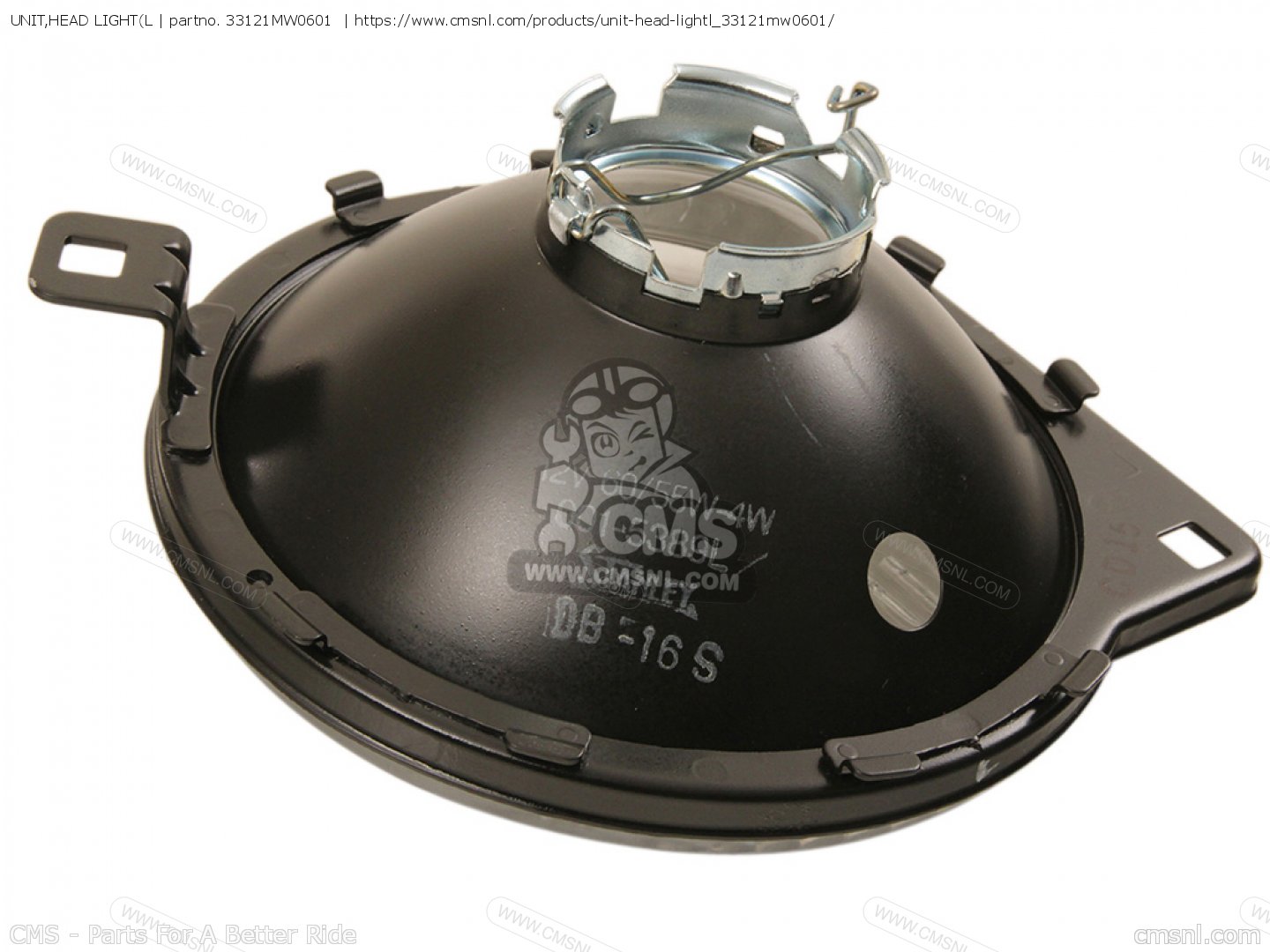 33121MW0601: Unit,head Light(l Honda - buy the 33121-MW0-601 at CMSNL