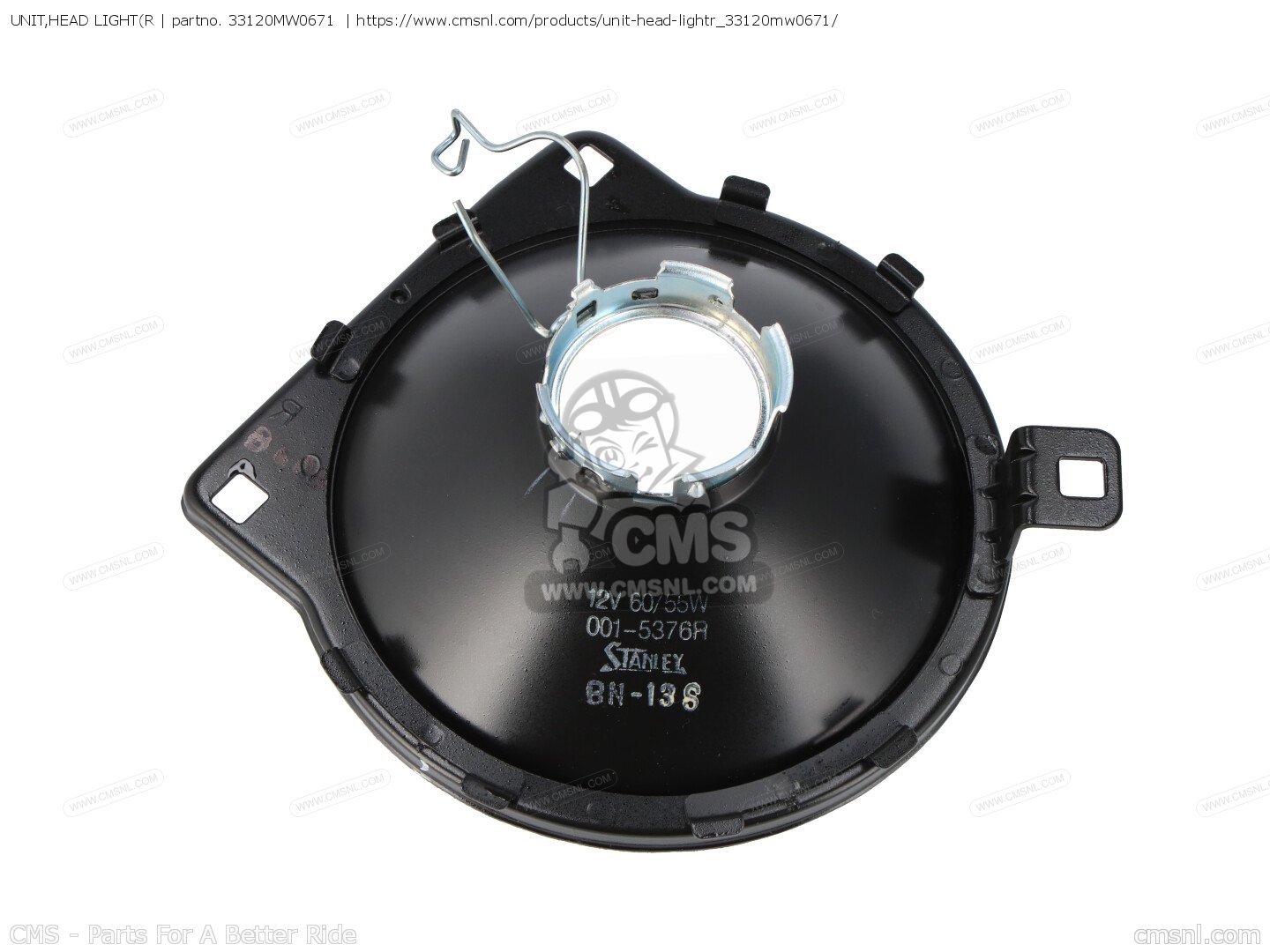 33120MW0671: Unit,head Light(r Honda - buy the 33120-MW0-671 at CMSNL