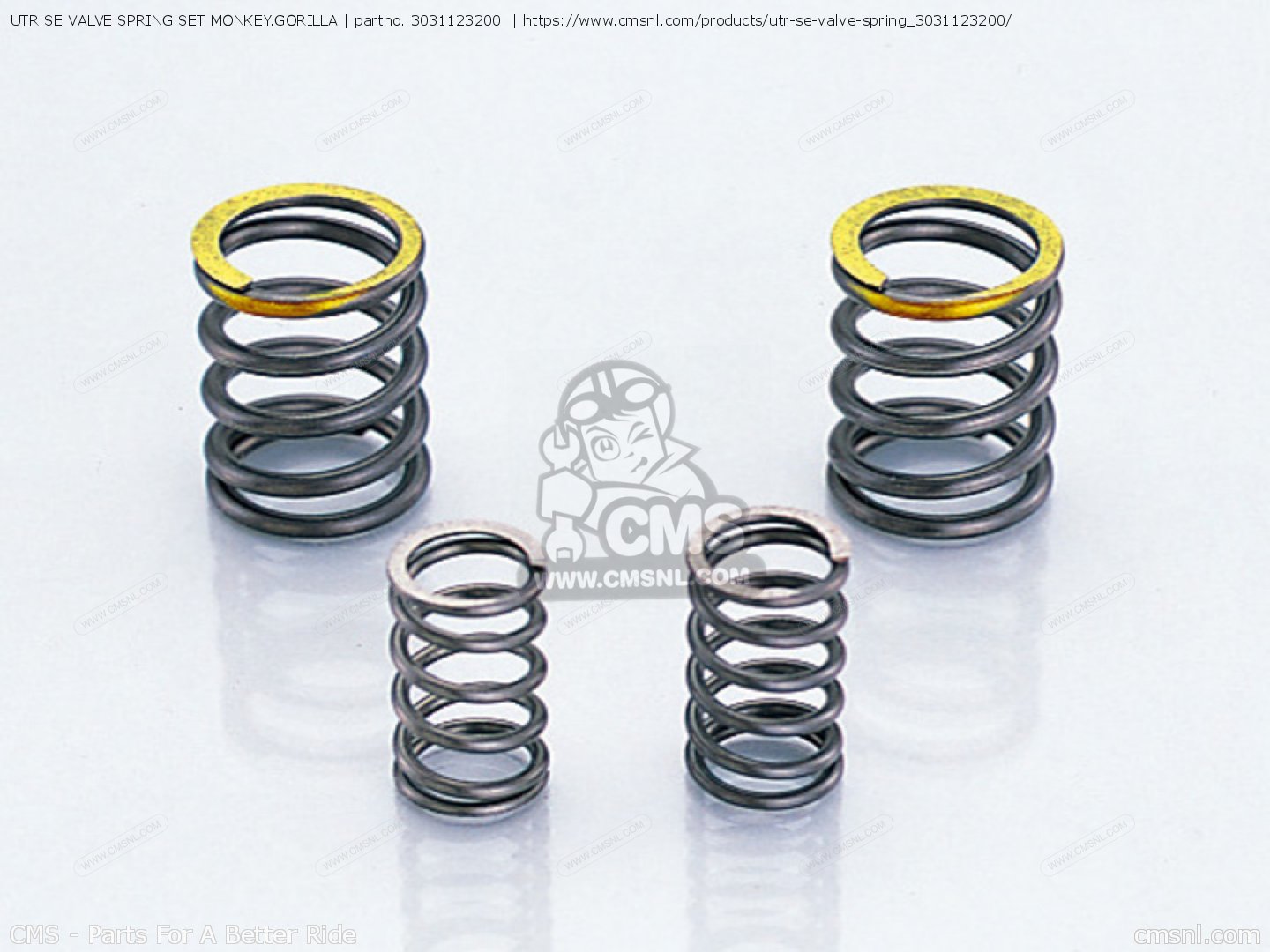 3031123200: UTR SE VALVE SPRING SET MONKEY.GORILLA Kitaco - buy the 303 ...
