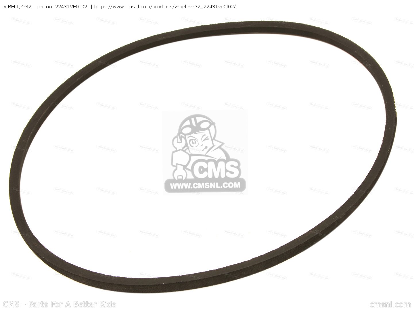 22431VE0L02: V Belt,z-32 Honda - buy the 22431-VE0-L02 at CMSNL