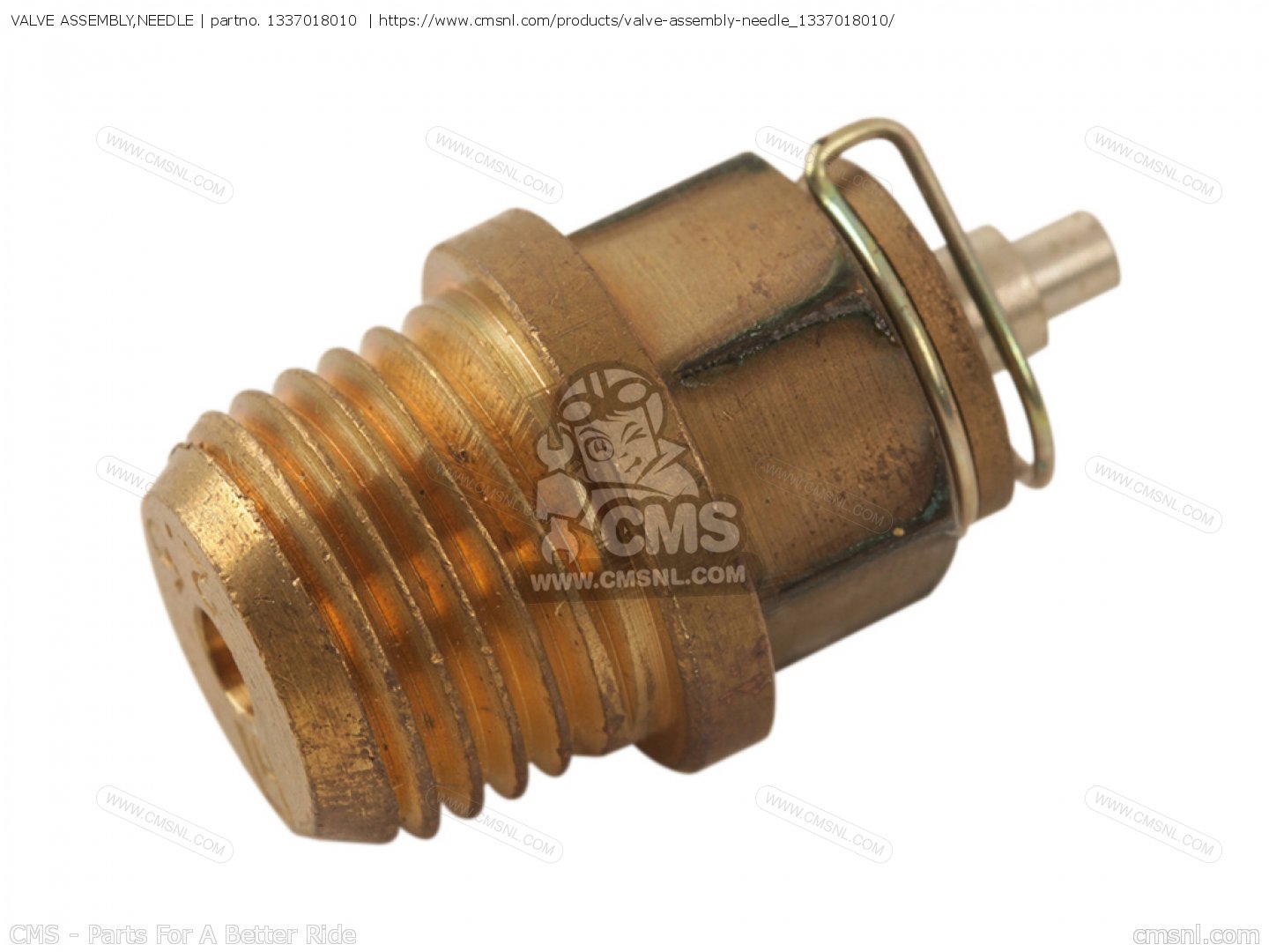 1337018010: VALVE ASSEMBLY,NEEDLE Suzuki - buy the 13370-18010 at CMSNL
