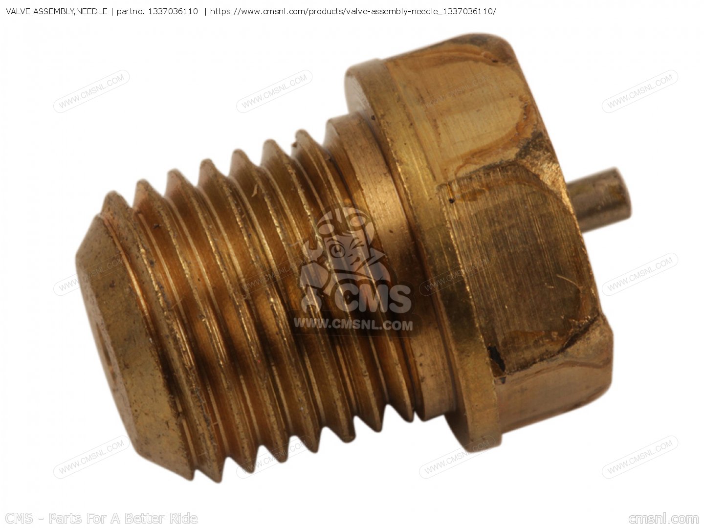 1337036110: VALVE ASSEMBLY,NEEDLE Suzuki - buy the 13370-36110 at CMSNL