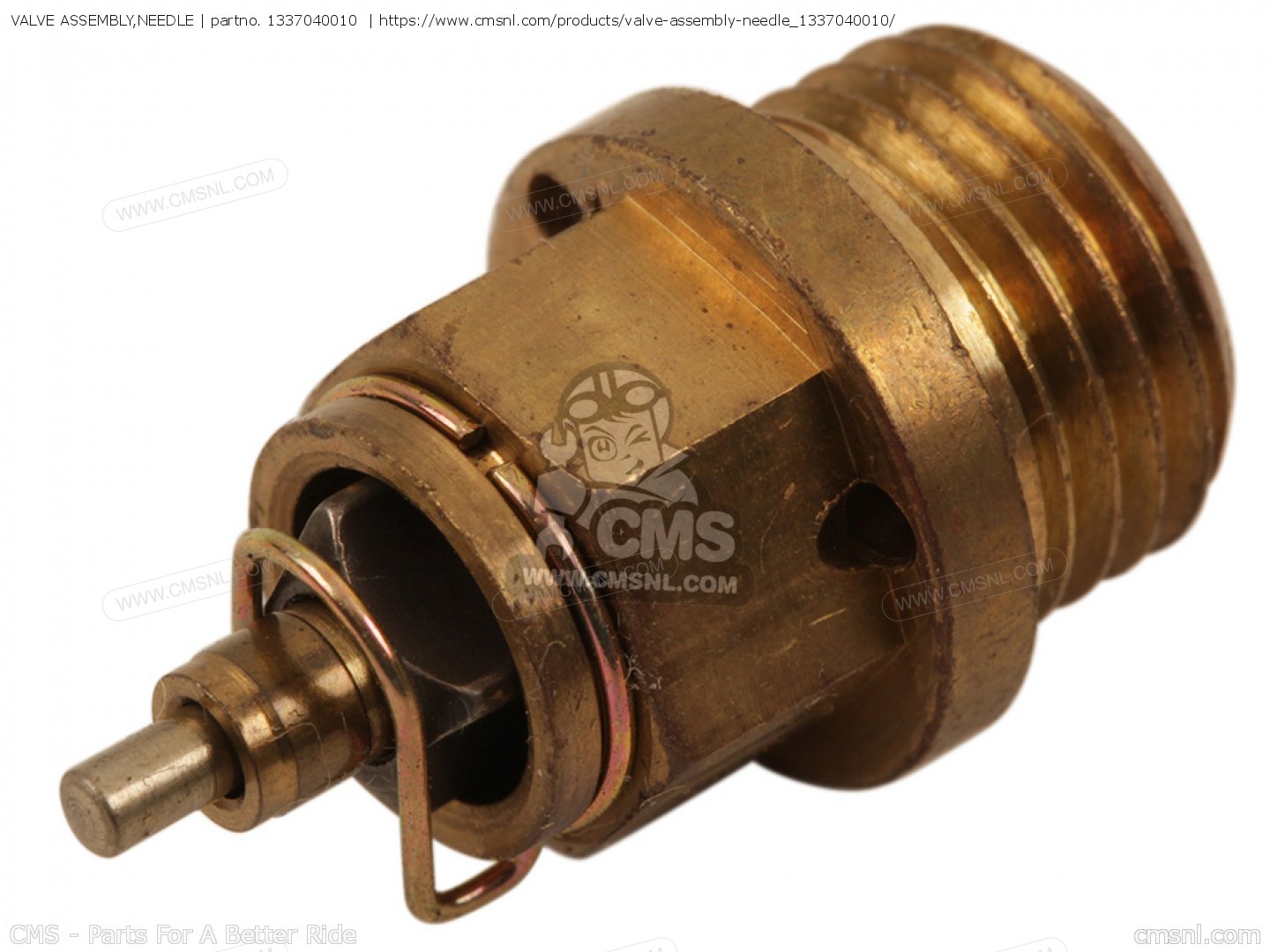 1337040010: VALVE ASSEMBLY,NEEDLE Suzuki - buy the 13370-40010 at CMSNL