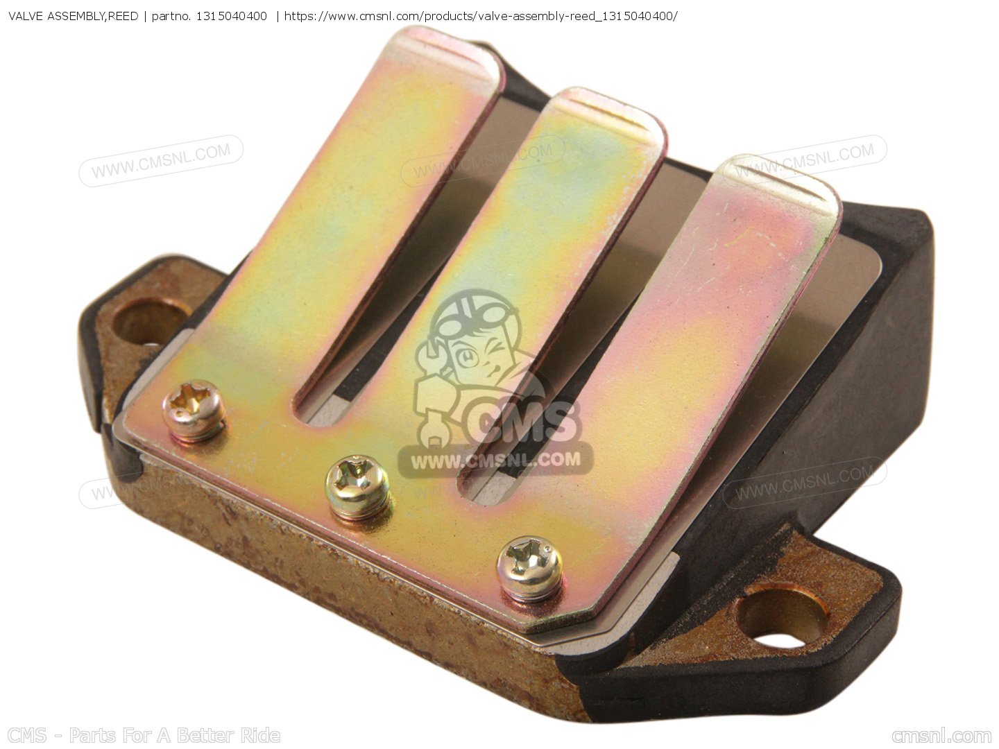 VALVE ASSEMBLY,REED for RM400 1980 (T) USA (E03) - order at CMSNL