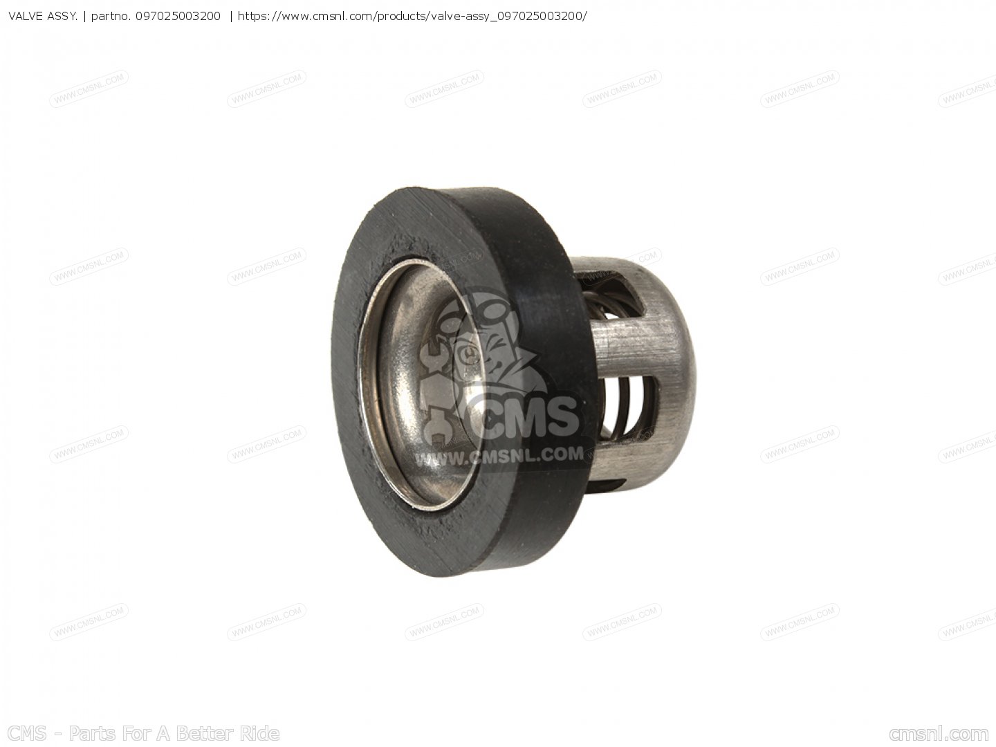 097025003200: VALVE ASSY. Honda - buy the 09702-5003200 at CMSNL