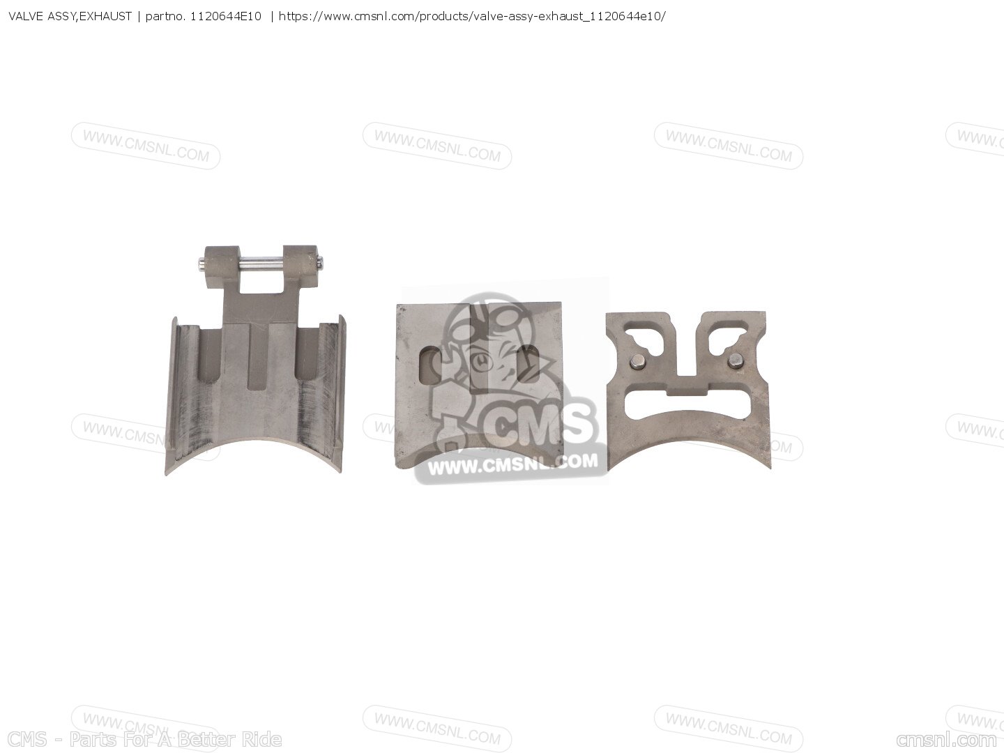 1120644E10: VALVE ASSY,EXHAUST Suzuki - buy the 11206-44E10 at CMSNL