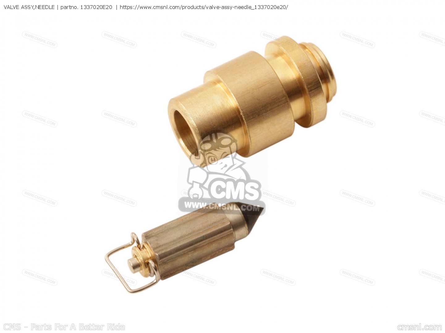 1337020E20: Valve Assy,needle Suzuki - buy the 13370-20E20 at CMSNL