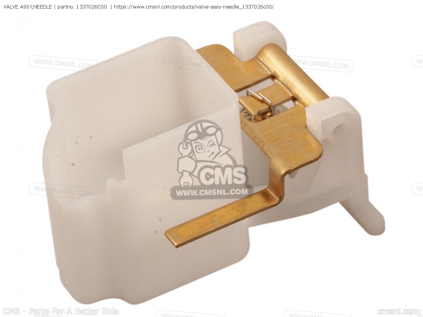 1337026C00: VALVE ASSY,NEEDLE Suzuki - buy the 13370-26C00 at CMSNL