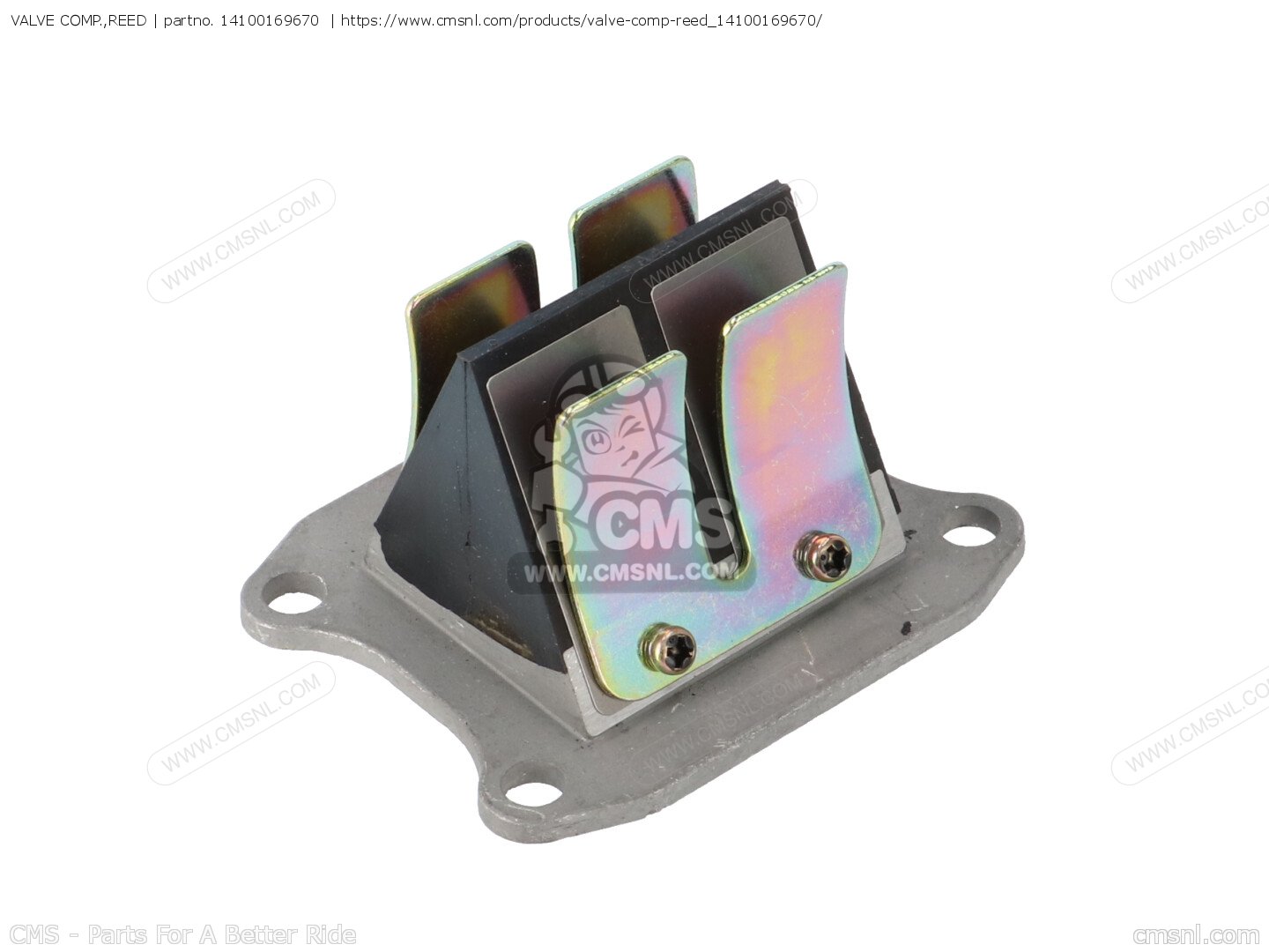 14100169670: Valve Comp.,reed Honda - buy the 14100-169-670 at CMSNL