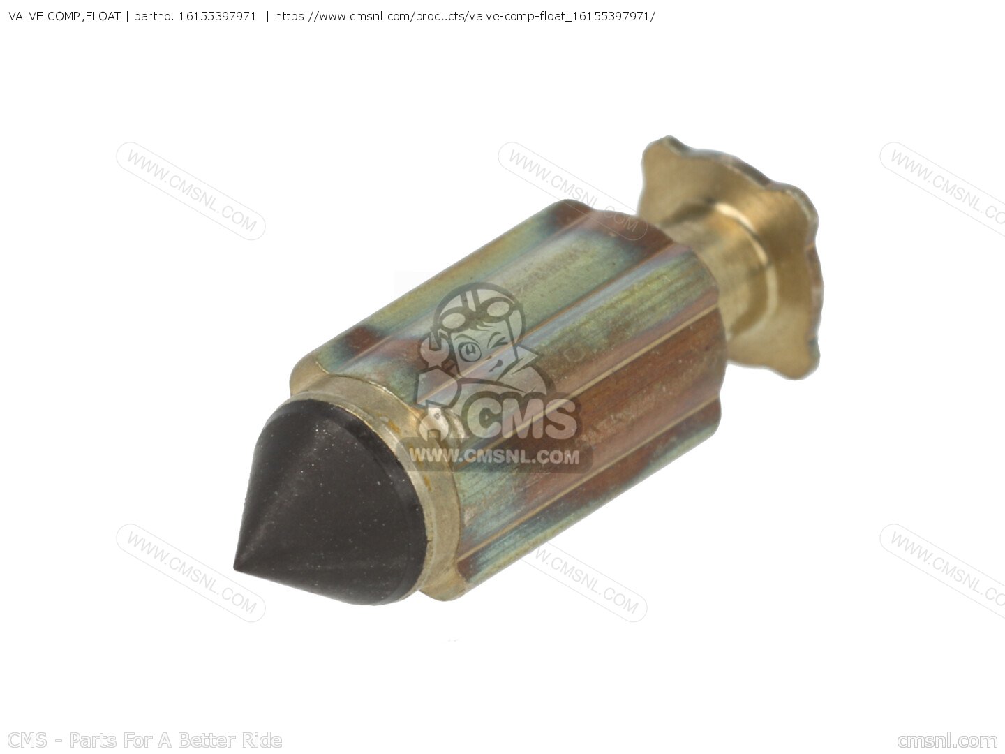 16155397971: VALVE COMP.,FLOAT Honda - buy the 16155-397-971 at CMSNL