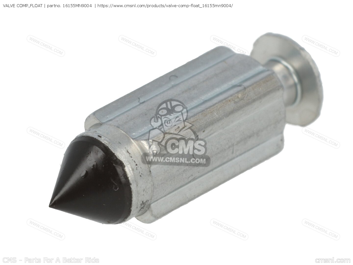 16155MN9004: VALVE COMP.,FLOAT Honda - buy the 16155-MN9-004 at CMSNL