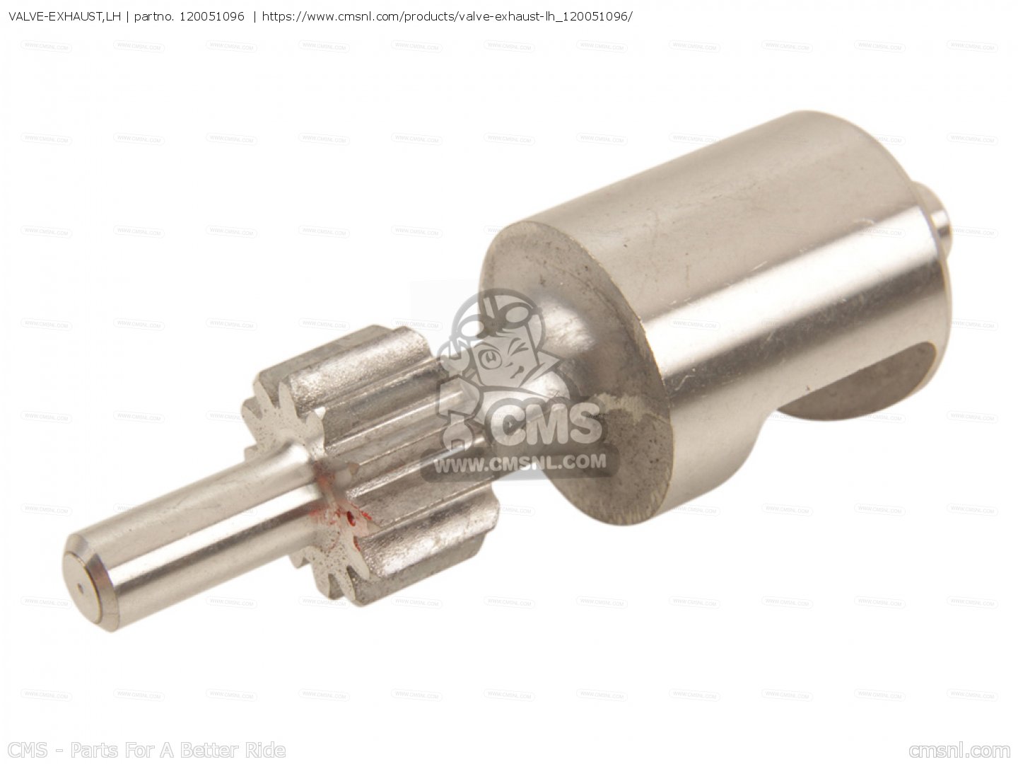 120051096: Valve-exhaust,lh Kawasaki - buy the 12005-1096 at CMSNL