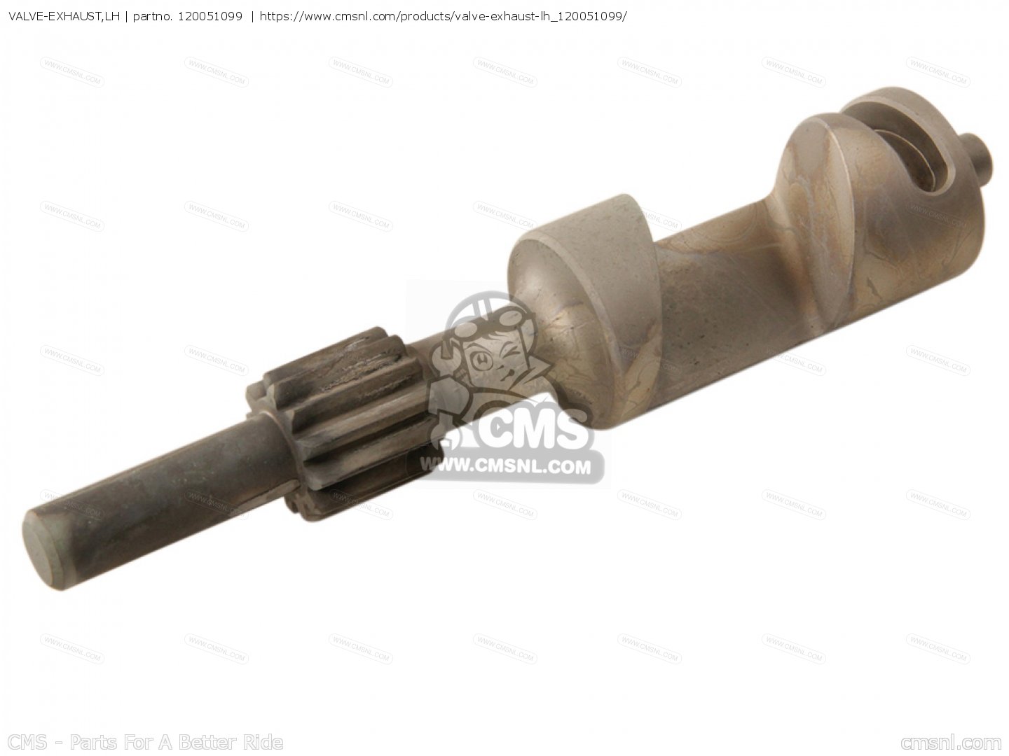 120051099: Valve-exhaust,lh Kawasaki - buy the 12005-1099 at CMSNL