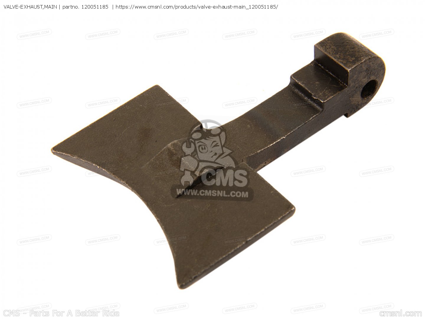 120051185: Valve-exhaust,main Kawasaki - buy the 12005-1185 at CMSNL