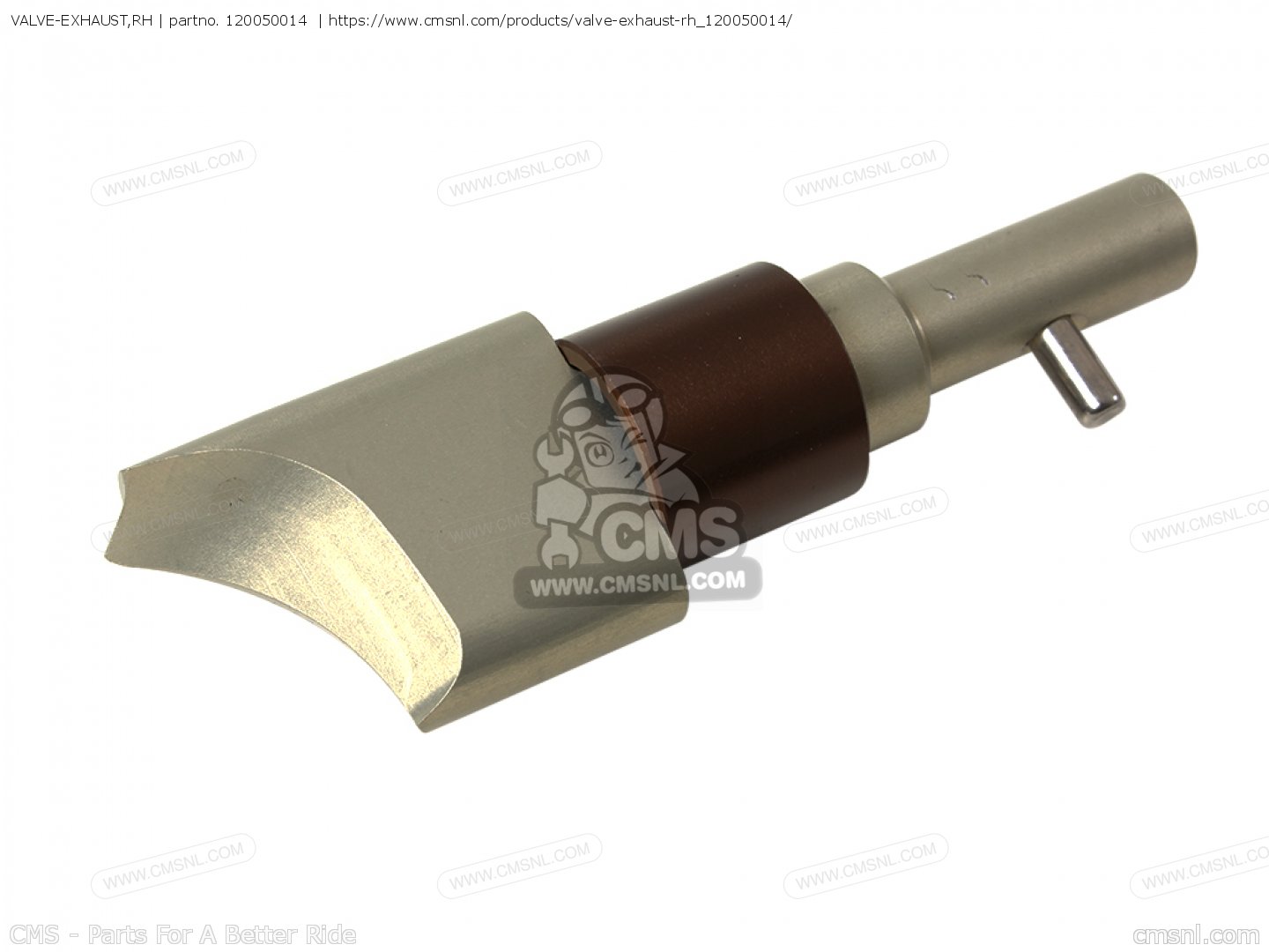120050014: Valve-exhaust,rh Kawasaki - buy the 12005-0014 at CMSNL