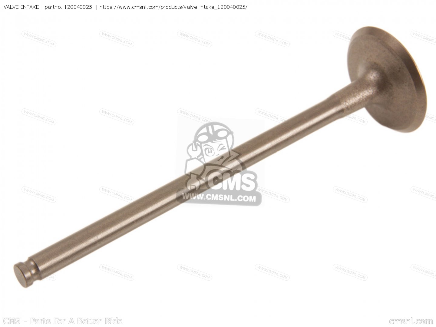 120040025: Valve-intake Kawasaki - buy the 12004-0025 at CMSNL