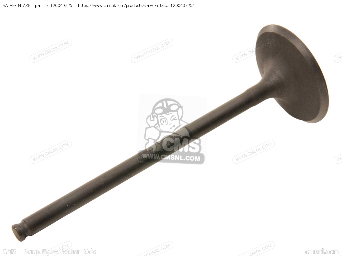 120040725: Valve-intake Kawasaki - buy the 12004-0725 at CMSNL