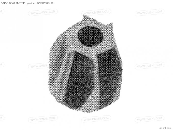 079802500400: VALVE SEAT CUTTER Honda - buy the 07980-2500400 at CMSNL