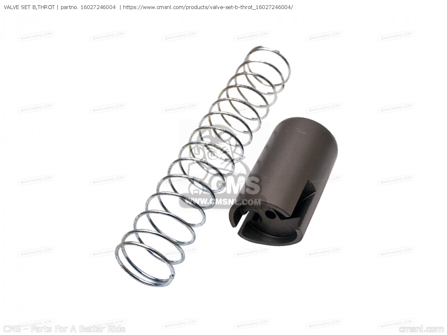 16027246004: Valve Set B,throt Honda - buy the 16027-246-004 at CMSNL