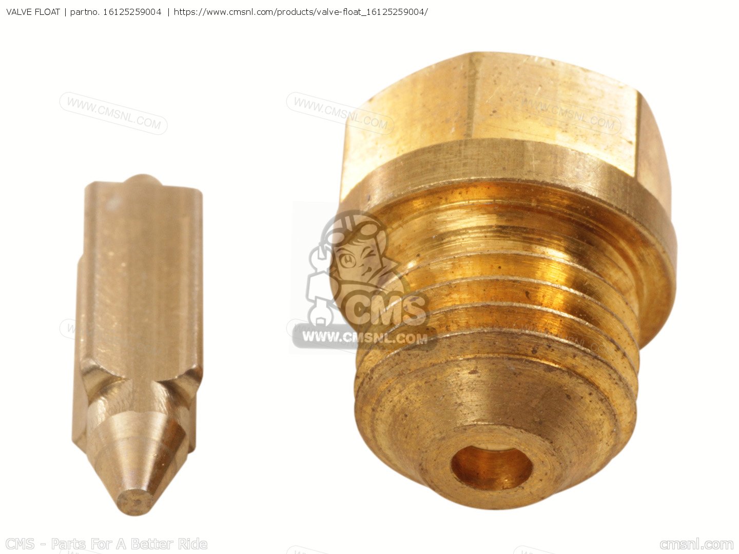 VALVE SET, FLOAT for Honda - order at CMSNL