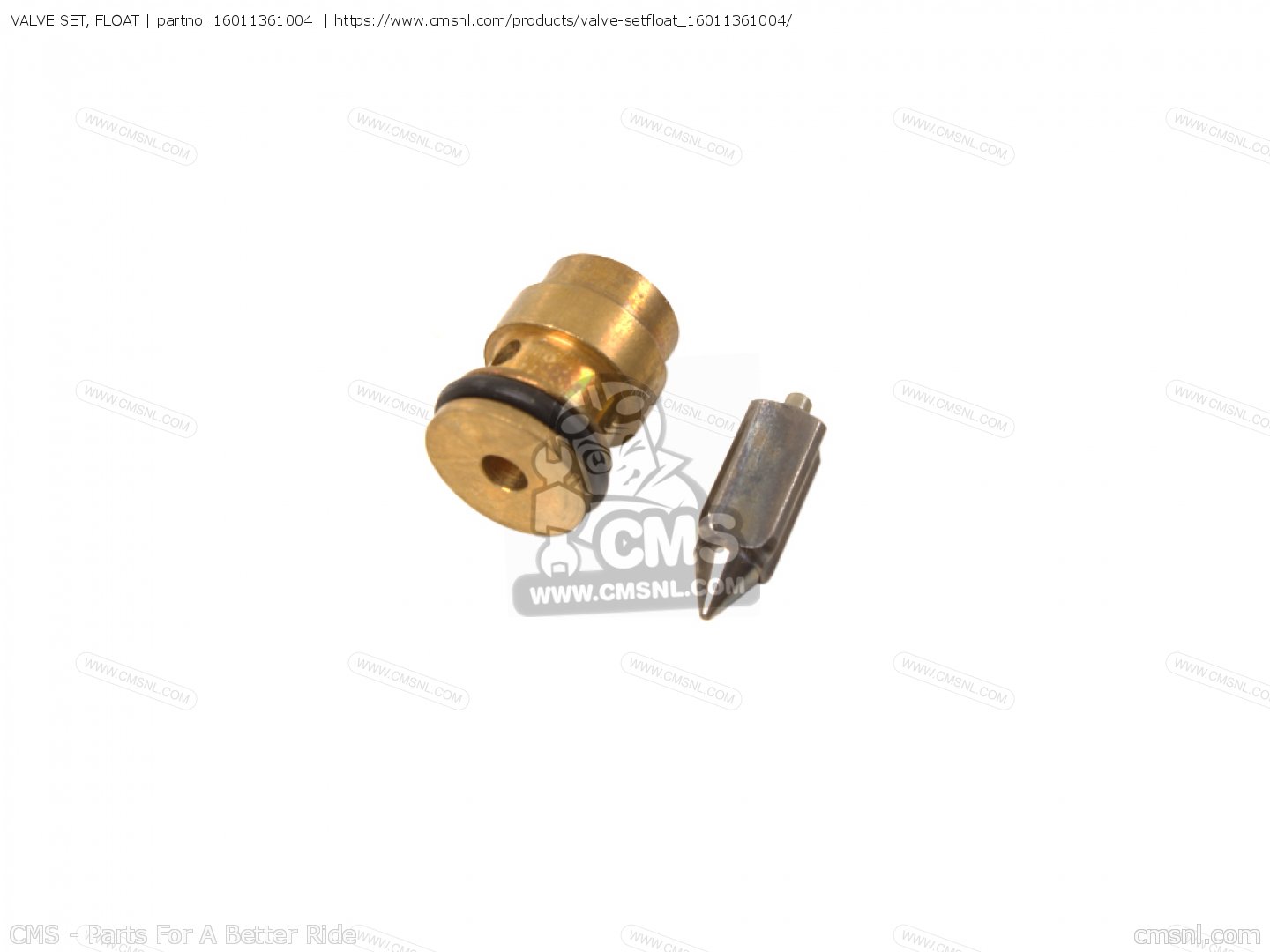 16011361004: Valve Set, Float Honda - buy the 16011-361-004 at CMSNL