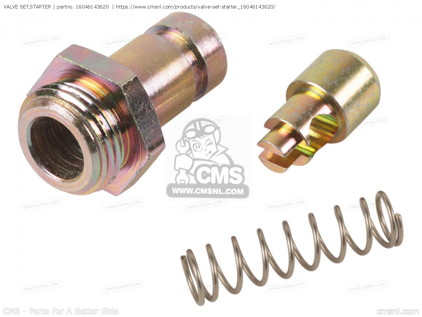 16046143620: Valve Set,starter Honda - buy the 16046-143-620 at CMSNL