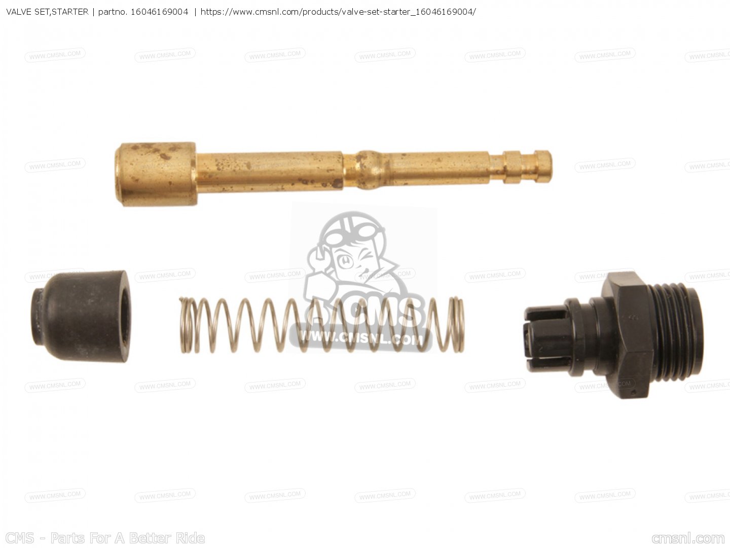 16046169004: Valve Set,starter Honda - buy the 16046-169-004 at CMSNL