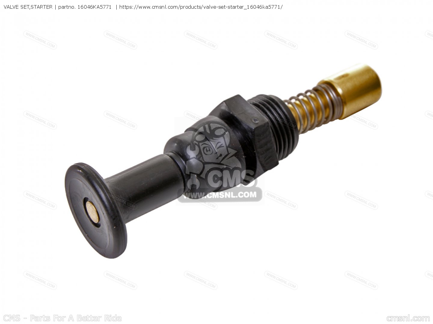 16046KA5771: Valve Set,starter Honda - buy the 16046-KA5-771 at CMSNL