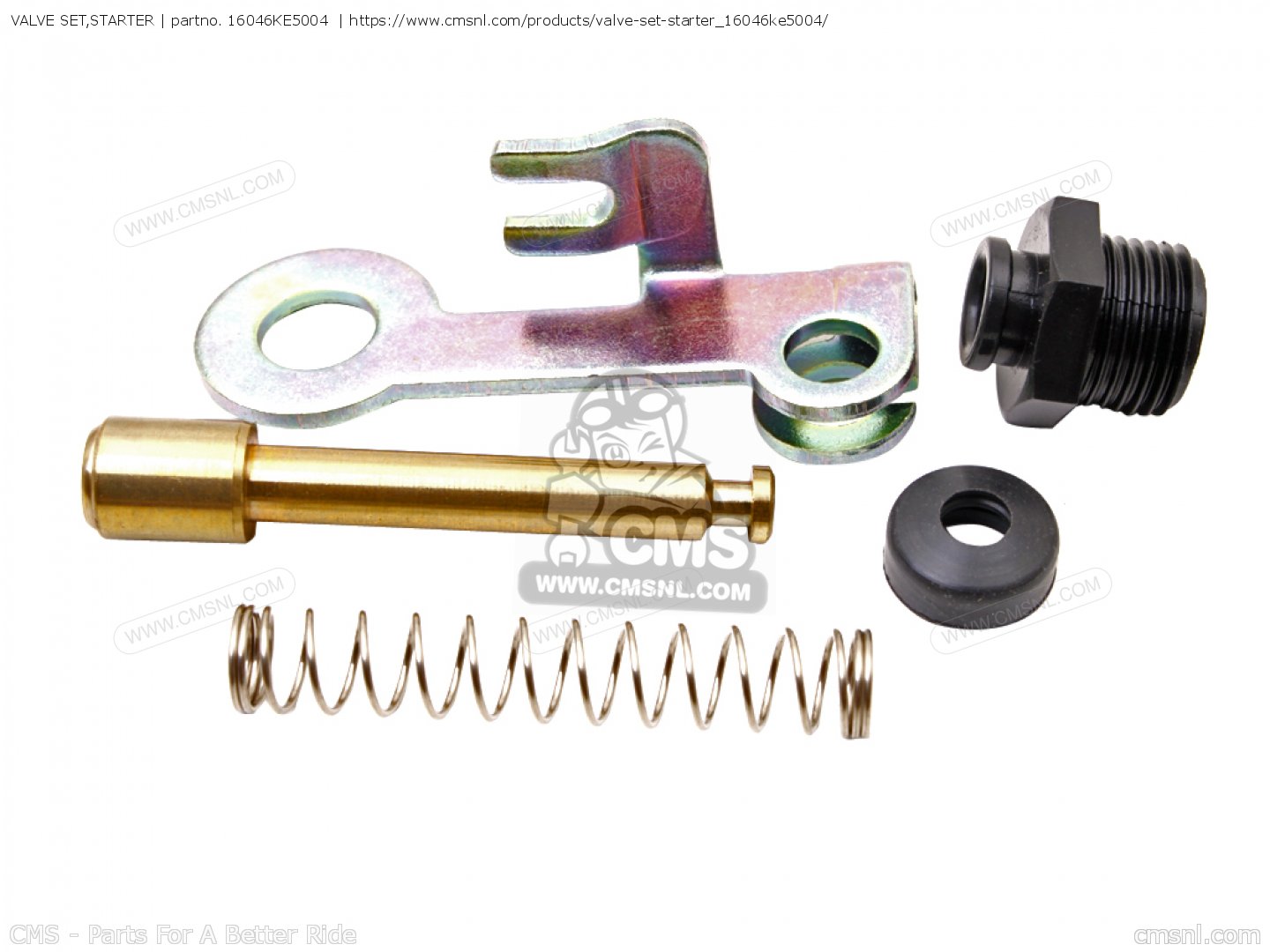 16046KE5004: VALVE SET,STARTER Honda - buy the 16046-KE5-004 at CMSNL