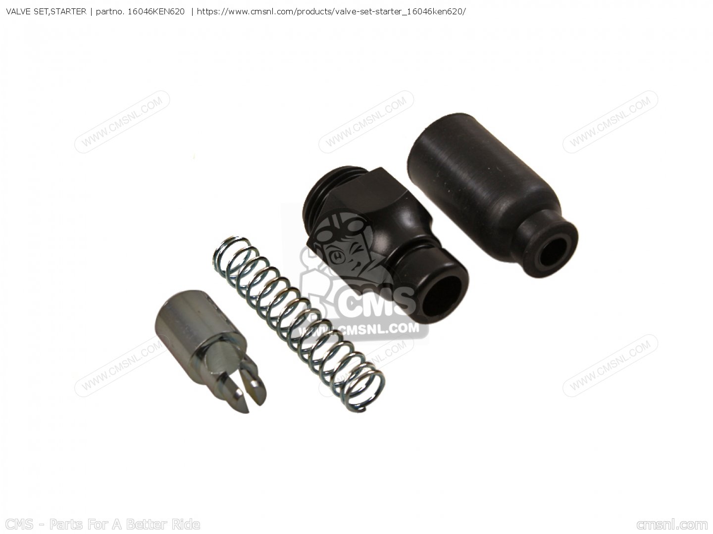 16046KEN620: Valve Set,starter Honda - buy the 16046-KEN-620 at CMSNL