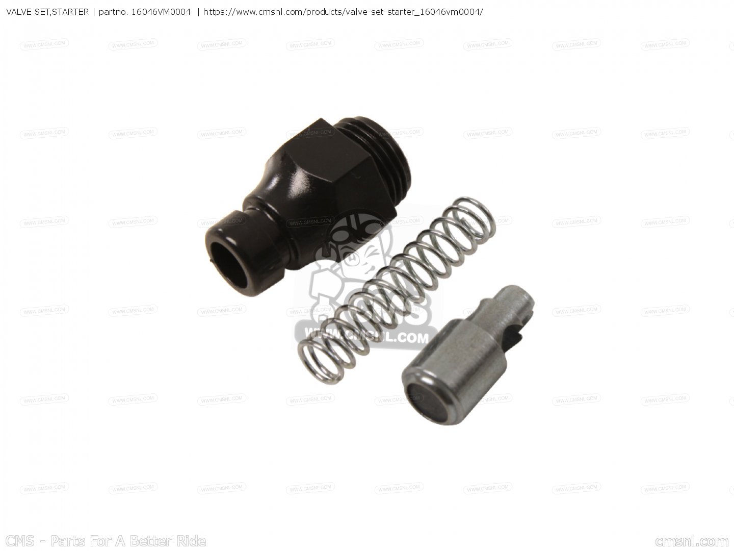 16046VM0004: VALVE SET,STARTER Honda - buy the 16046-VM0-004 at CMSNL