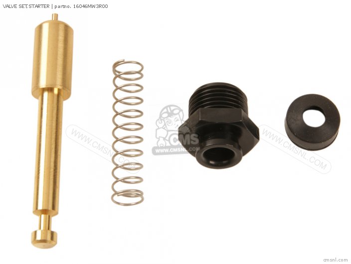 16046MW3R00: VALVE SET,STARTER Honda - buy the 16046-MW3-R00 at CMSNL