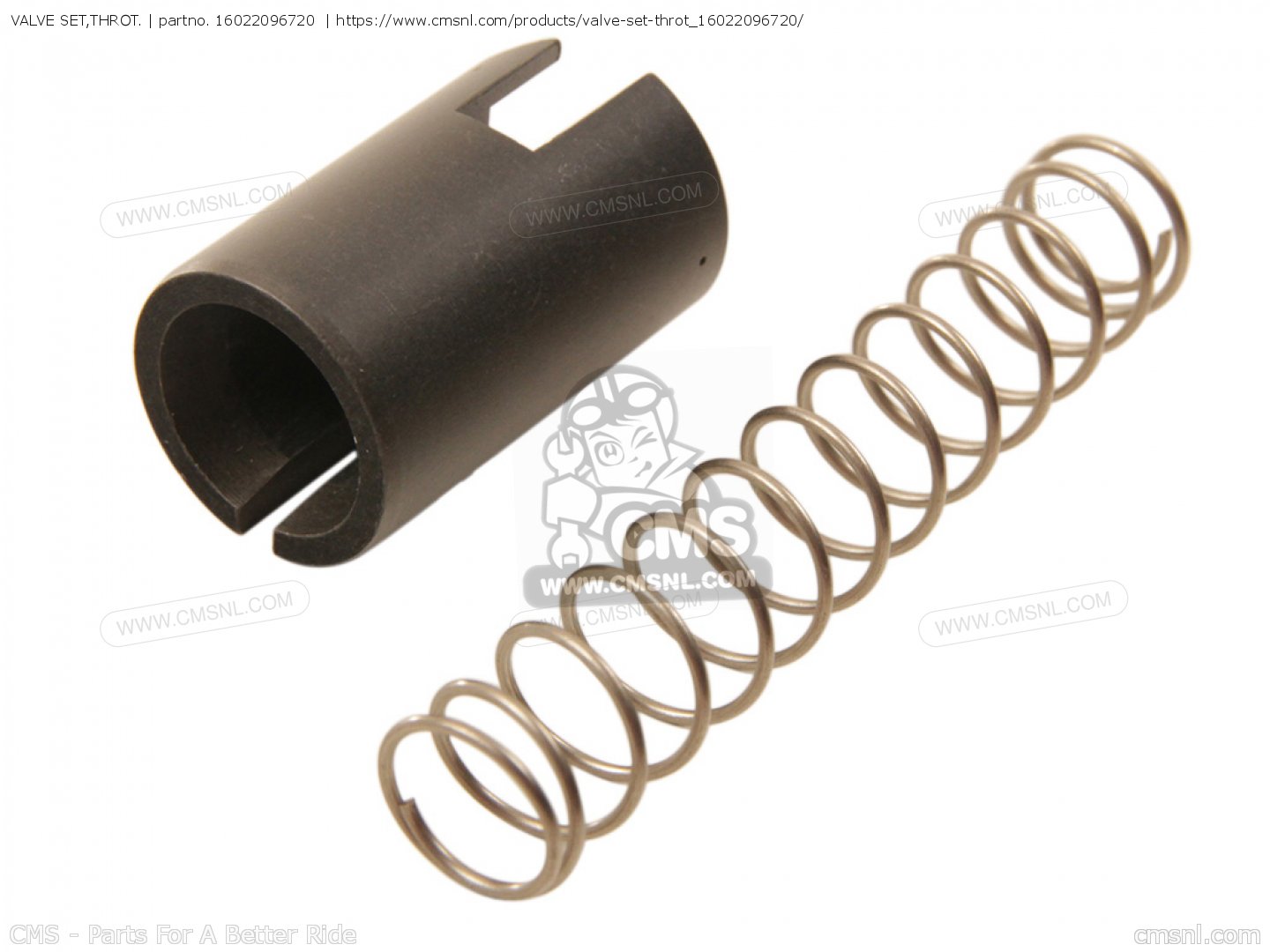 16022096720: VALVE SET,THROT. Honda - buy the 16022-096-720 at CMSNL