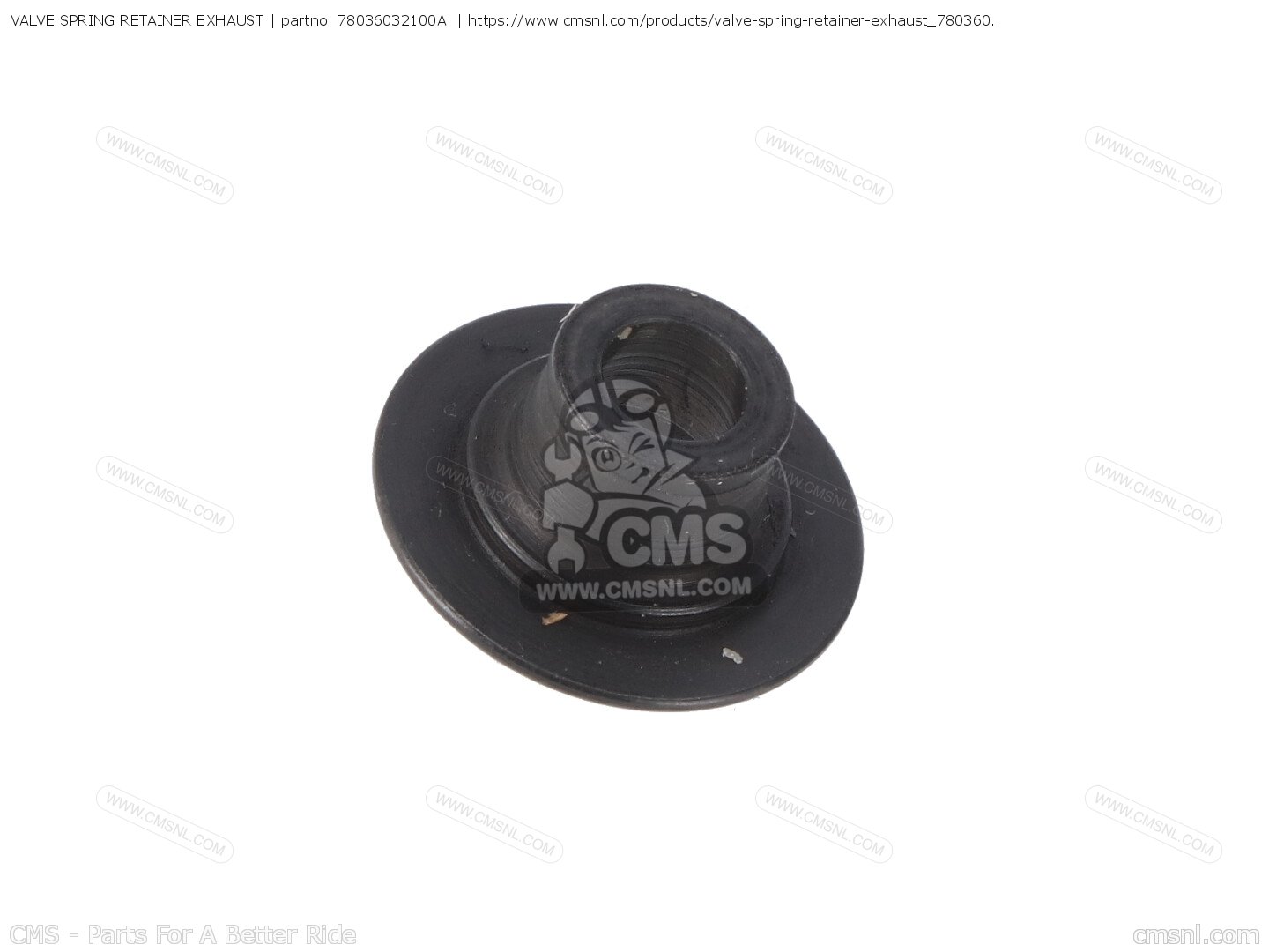 78036032100A: VALVE SPRING RETAINER EXHAUST Husqvarna - buy the ...