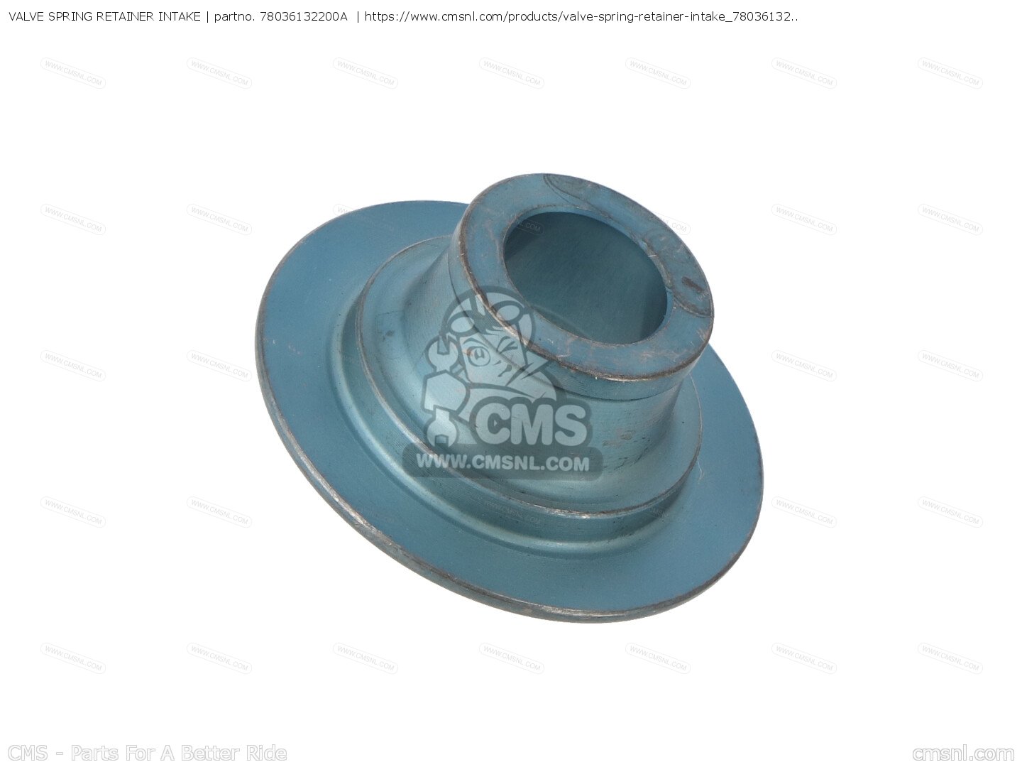 78036132200A: VALVE SPRING RETAINER INTAKE Husqvarna - buy the ...