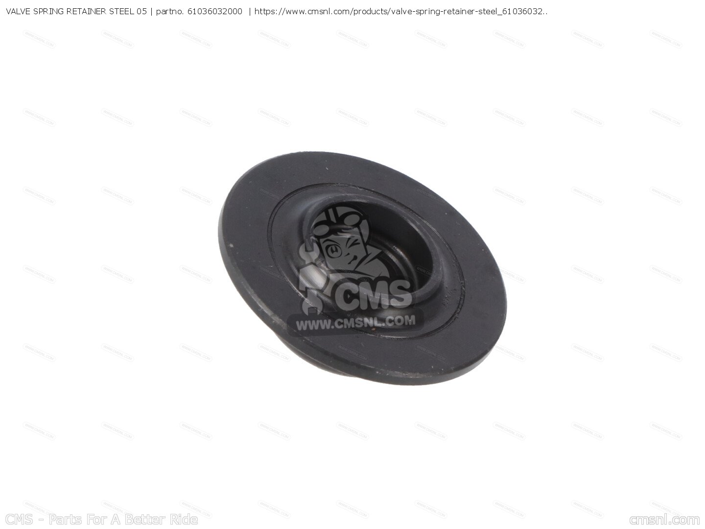 VALVE SPRING RETAINER STEEL 05 for KTM - order at CMSNL