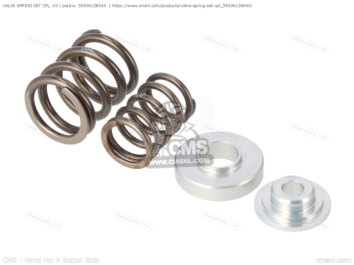 59436128044: VALVE SPRING SET CPL. 04 KTM - buy the 59436128044 at CMSNL
