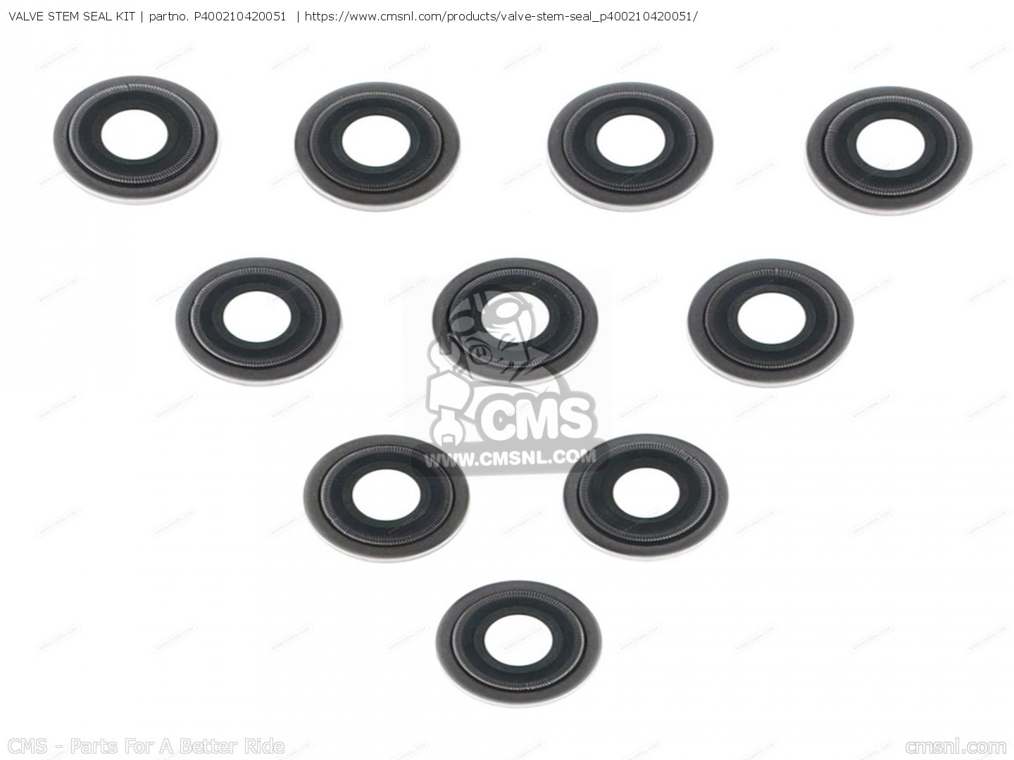 P400210420051: VALVE STEM SEAL KIT Athena - buy the P400210420051 at CMSNL