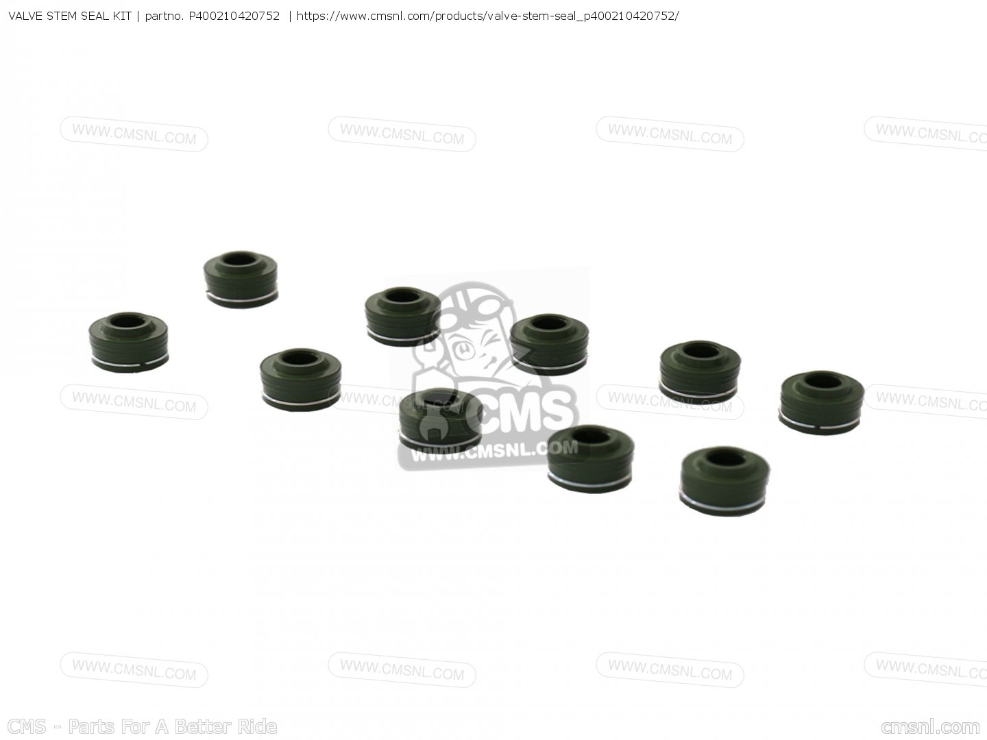 P400210420752: VALVE STEM SEAL KIT Athena - buy the P400210420752 at CMSNL
