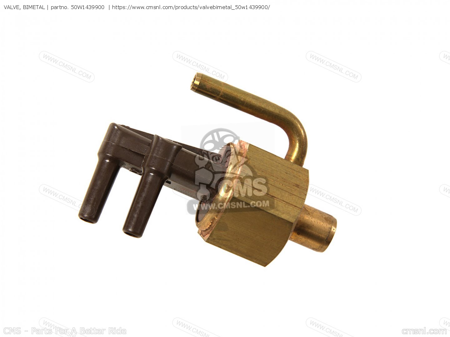 50W1439900: Valve, Bimetal Yamaha - buy the 50W-14399-00 at CMSNL